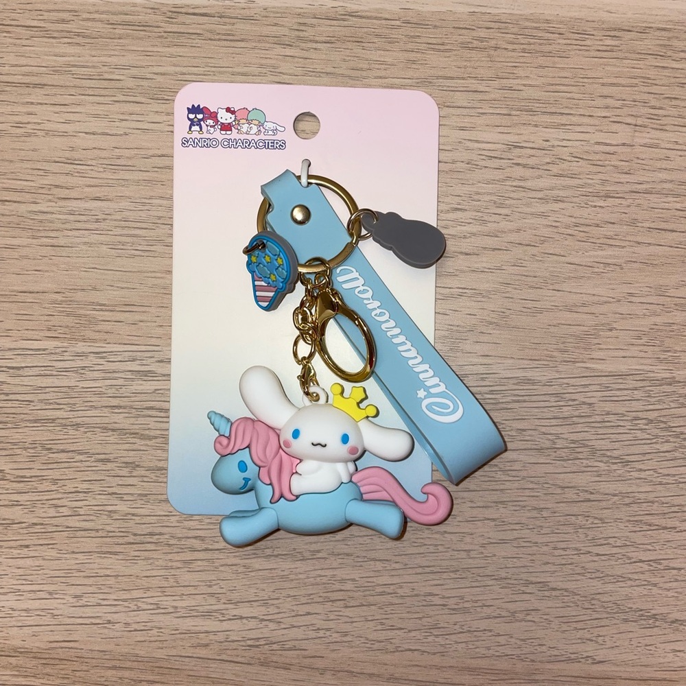 Cinnamoroll Unicorn Keychain - Gem